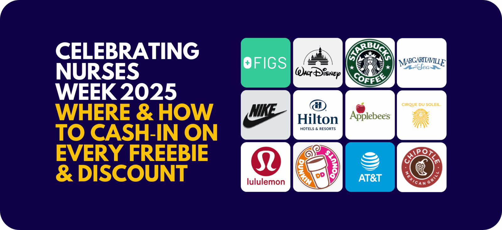 120+ Nationwide Nurses Week 2025 Freebies, Discounts, and Deals Every ...